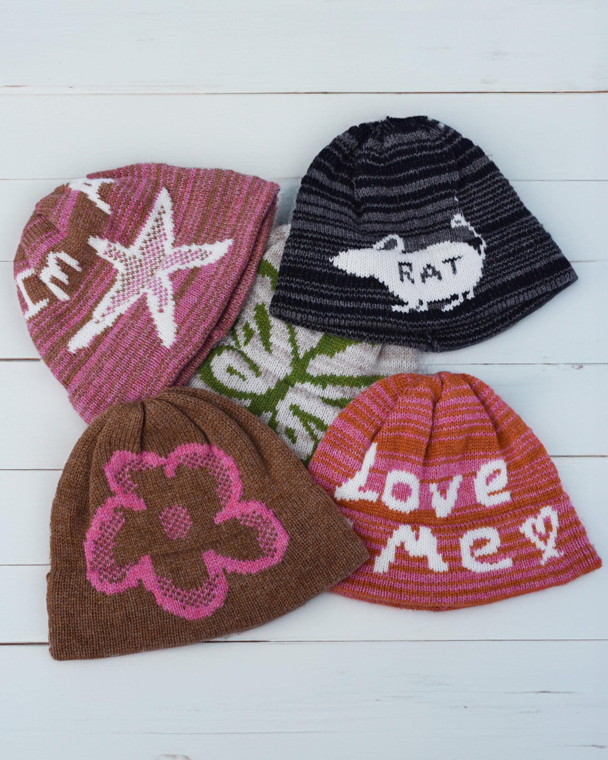 Worm Ear Flap Beanie - Solid – saffymcnamara